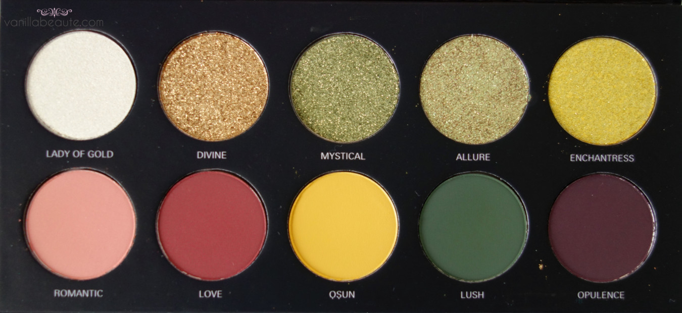 UOMA Beauty : Palette Black Magic Allure - Vanilla Beauté