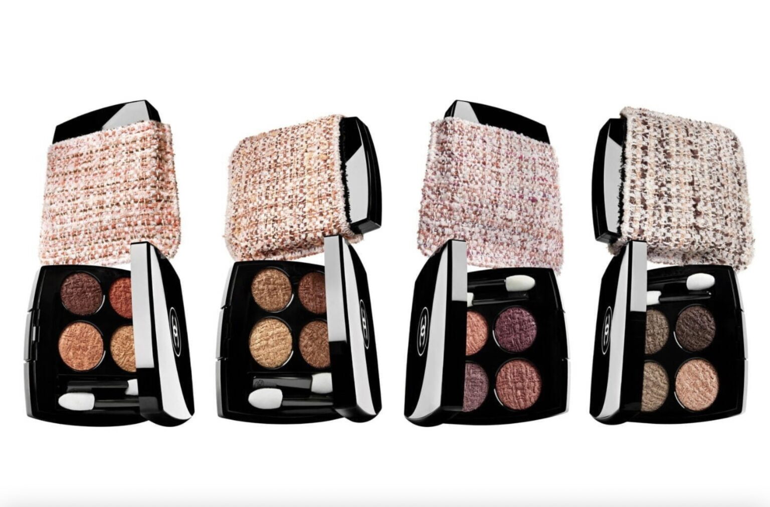Collection automne 2022 de CHANEL Les 4 Ombres Tweed - Vanilla Beauté