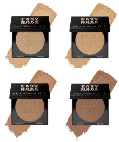 Huda Beauty Easy Bake and Snatch Pressed Brightening and Setting Powder ...